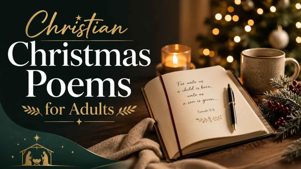 Christian Christmas Poems for Adults
