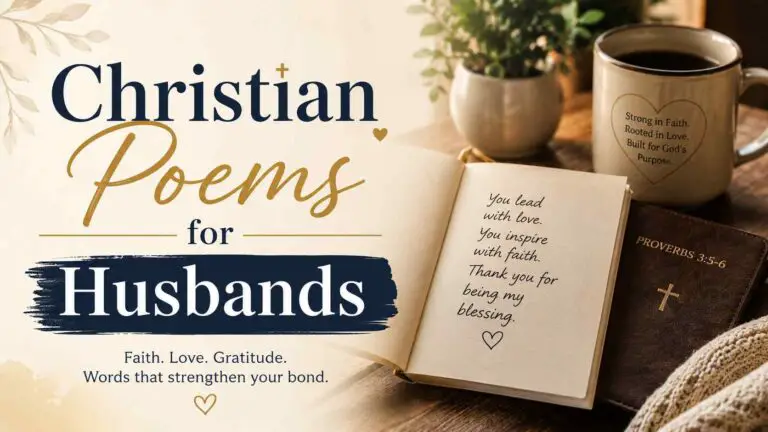Christian Poems for Husbands