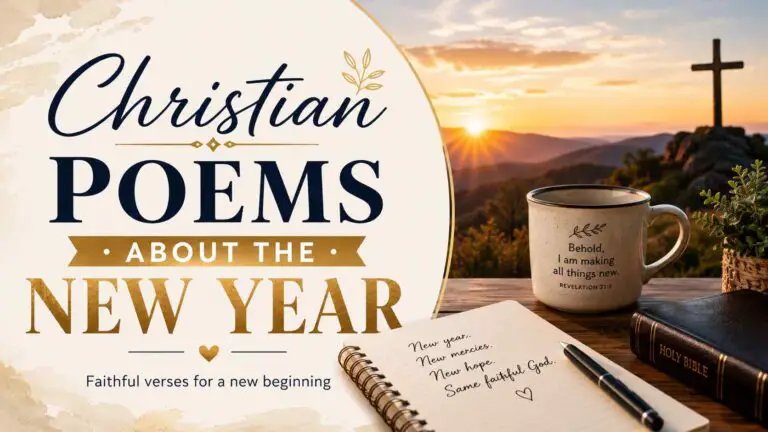 Christian Poems About the New Year