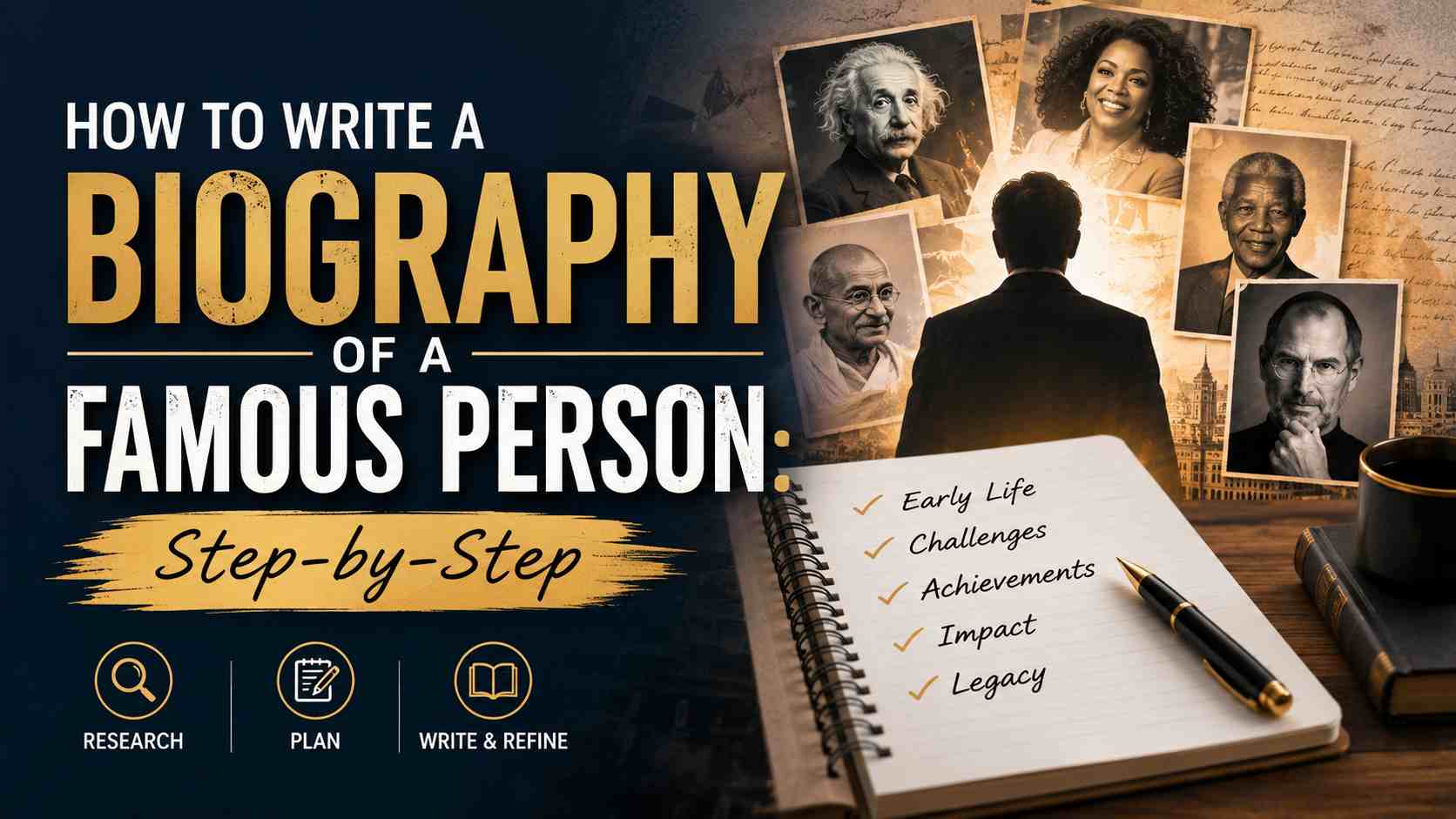 How to Write a Biography of a Famous Person: Step-by-Step