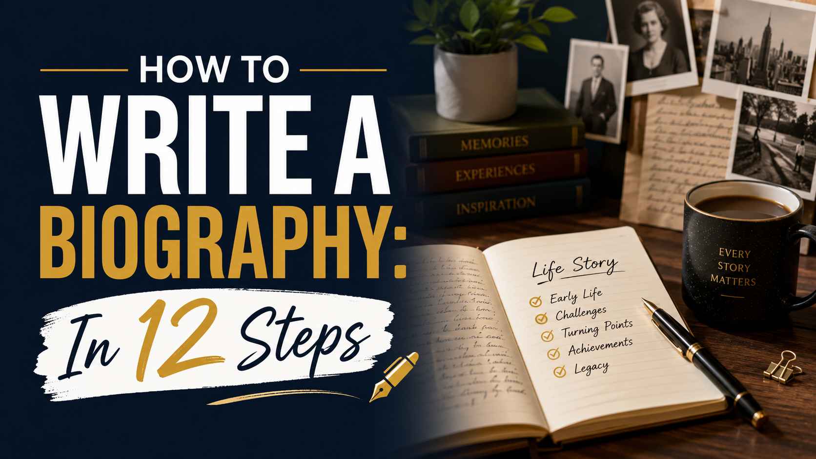 How to Write a Biography: In 12 Steps