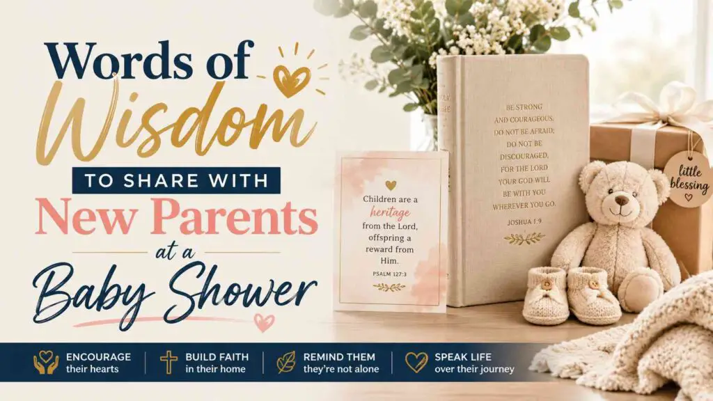 Words of Wisdom to Share with New Parents at a Baby Shower