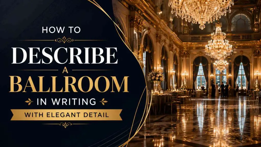 How to Describe a Ballroom in Writing With Elegant Detail