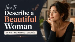 How to Describe a Beautiful Woman in Writing Without Clichés