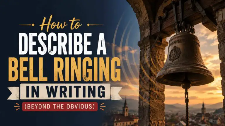How to Describe a Bell Ringing in Writing (Beyond the Obvious)