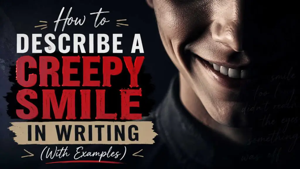 How to Describe a Creepy Smile in Writing (With Examples)