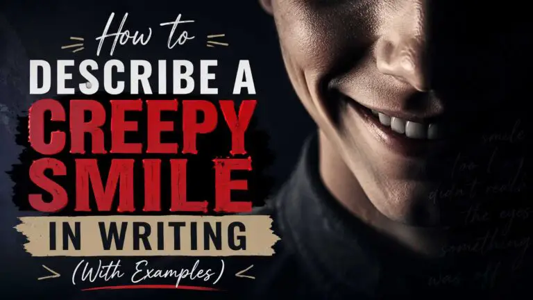 How to Describe a Creepy Smile in Writing (With Examples)