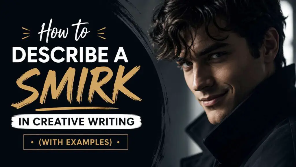 How to Describe a Smirk in Creative Writing (With Examples)