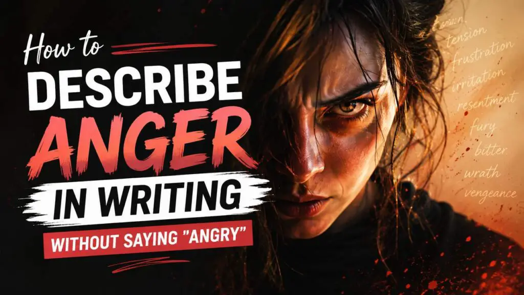 How to Describe Anger in Writing Without Saying "Angry"